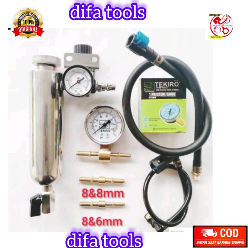 Jual TABUNG INFUS INJECTOR INJEKSI TESTER FUELPUMP UNIVERSAL TEKIRO ...