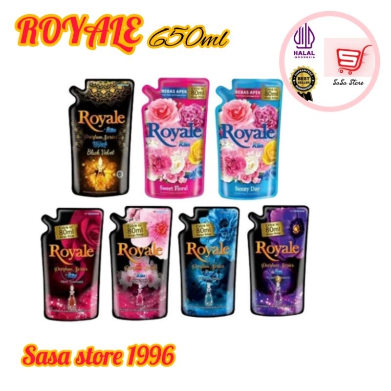 Jual ROYALE PERFUME SERIES 650 ML PEWANGI PAKAIAN BAJU | Shopee Indonesia