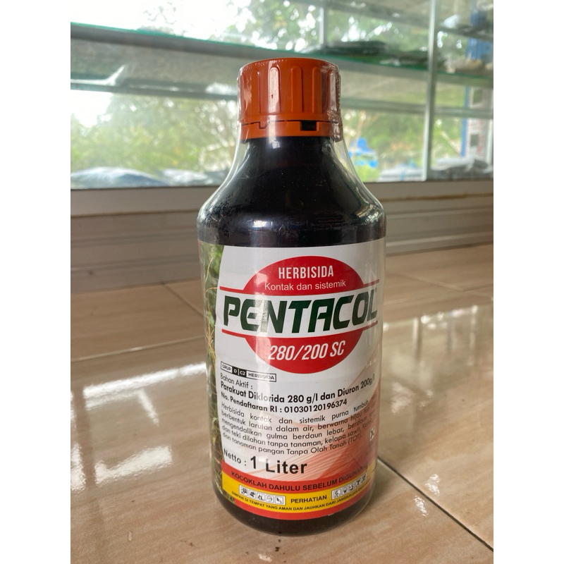Jual herbisida Kontak dan Sistemik PENTACOL 280/200 SC 1liter | Shopee ...