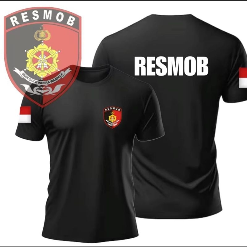 Jual KAOS POLISI RESMOB INDONESIA | Shopee Indonesia