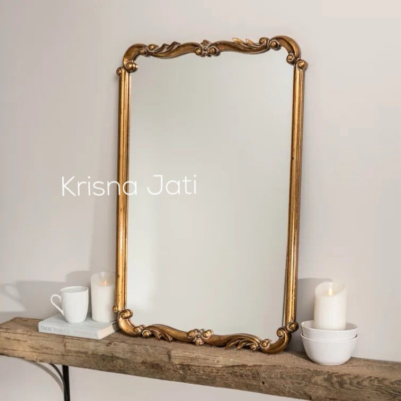 Jual standing mirror cermin figura dinding antik 100x70cm | Shopee ...