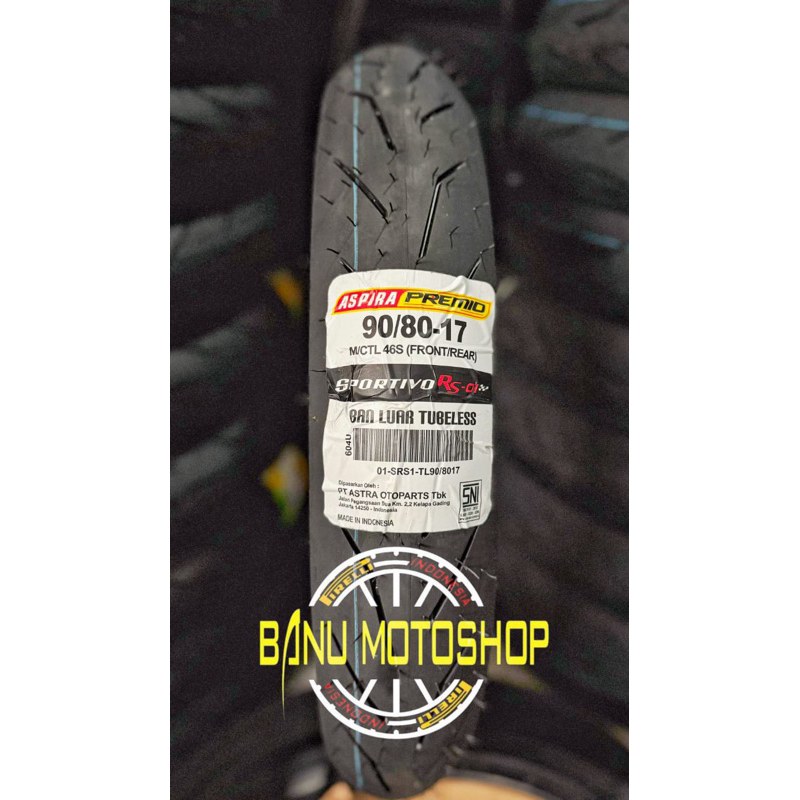 Jual Aspira premio sportivo RS-01 Soft Compound ukuran 90/80-17 ring 17 | Shopee Indonesia