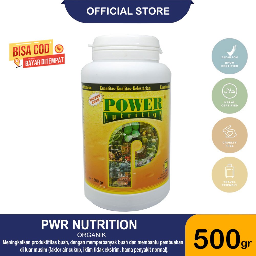 Jual Power Nutrition 500gr PWR Nutrition NASA Asli - Memperbanyak ...