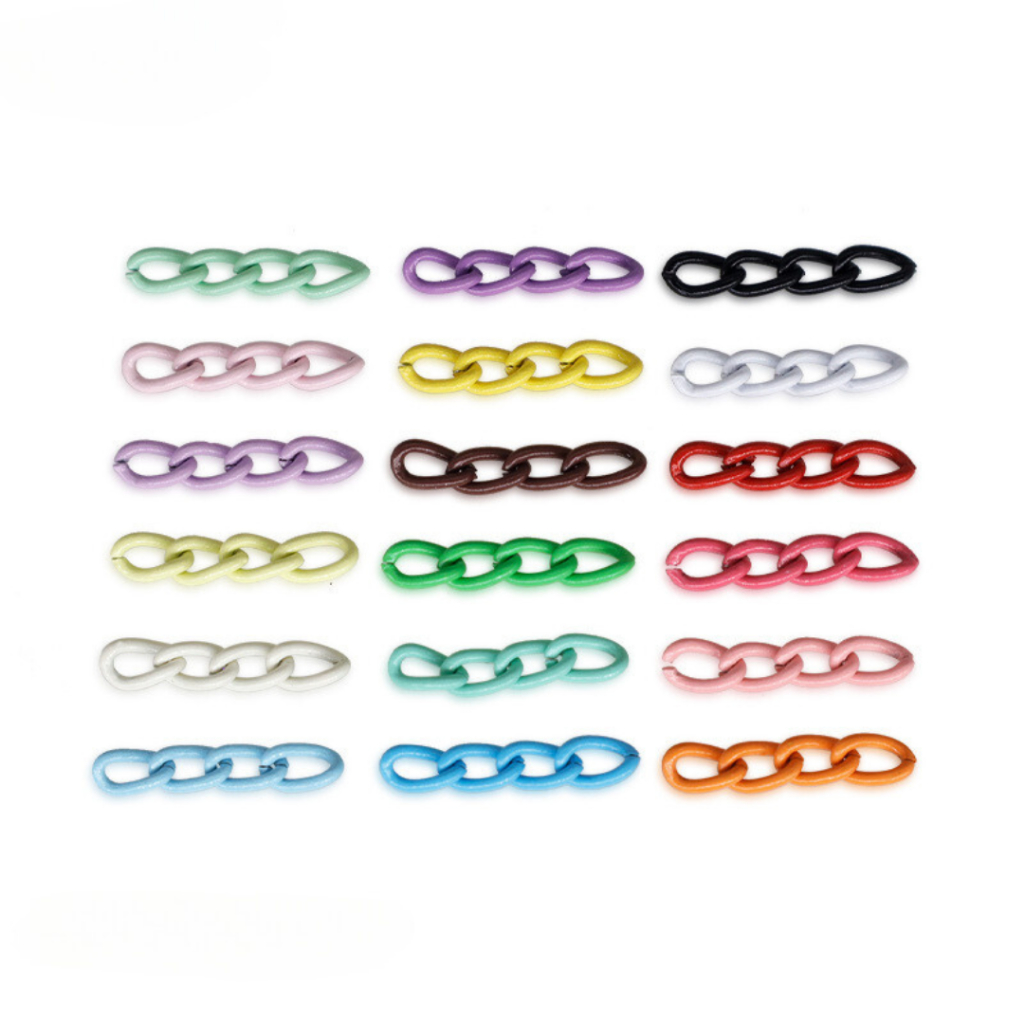 Jual 1,2 MM Mote Rantai Oval | Rantai Extender DIY 20 Pcs | Shopee ...