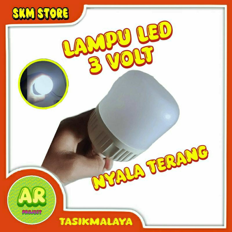Jual LAMPU EMERGENCY | LAMPU LED 3,7 VOLT/3v | LAMPU RAKITAN COCOK BUAT ...