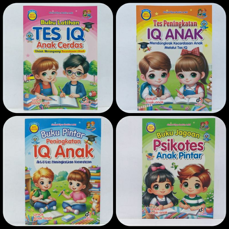 Jual Buku Tes IQ untuk Anak-Anak - DM | Shopee Indonesia