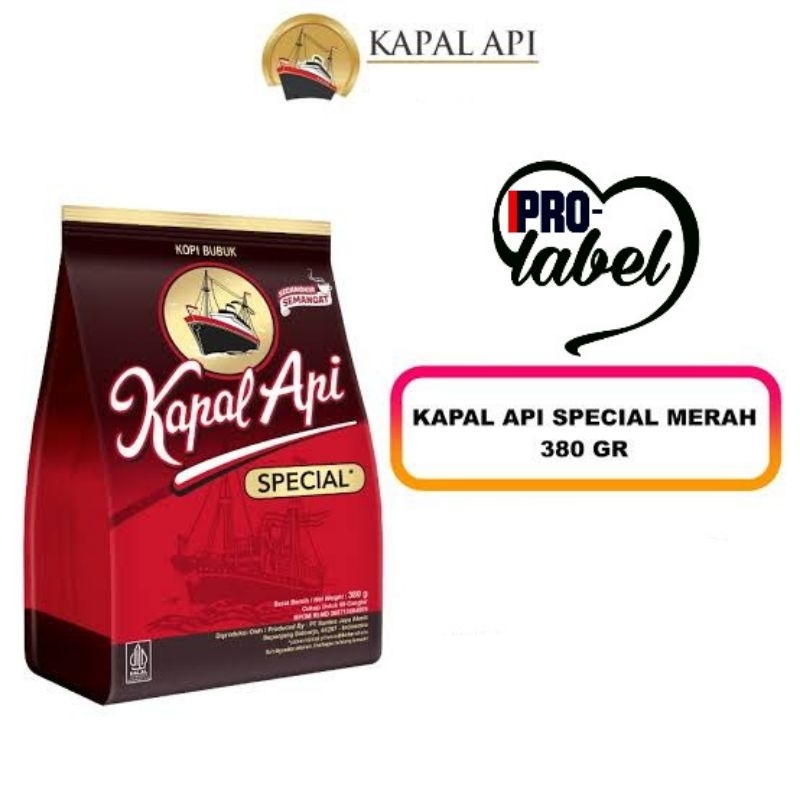 Jual KAPAL API Special Kopi Bubuk 350 gr - KOPI KAPAL API 350GR -KOPI ...