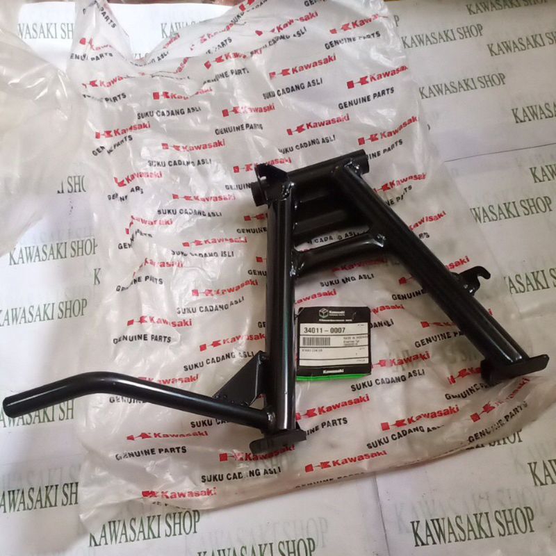 Jual standar tengah standar dua zx130 original 34011-0007 | Shopee ...
