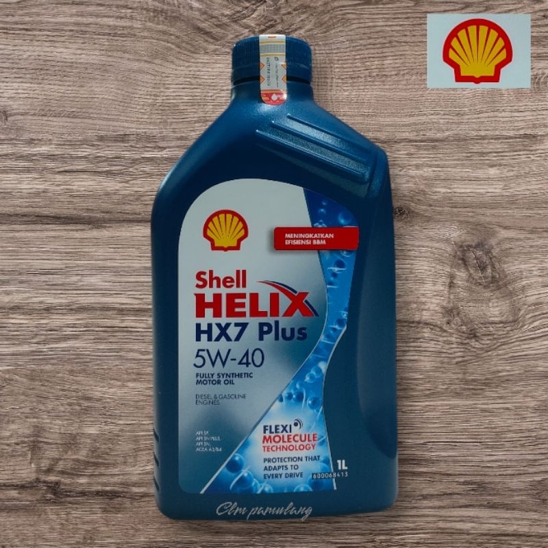 Jual SHELL HELIX HX7+ 5W-40 1L | Shopee Indonesia