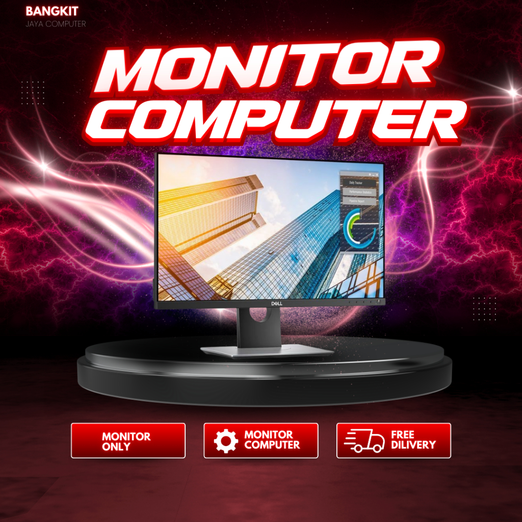 Jual Monitor 24 Inch Dell IPS Widescreen Bekas / Monitor Bekas 24 Inch ...