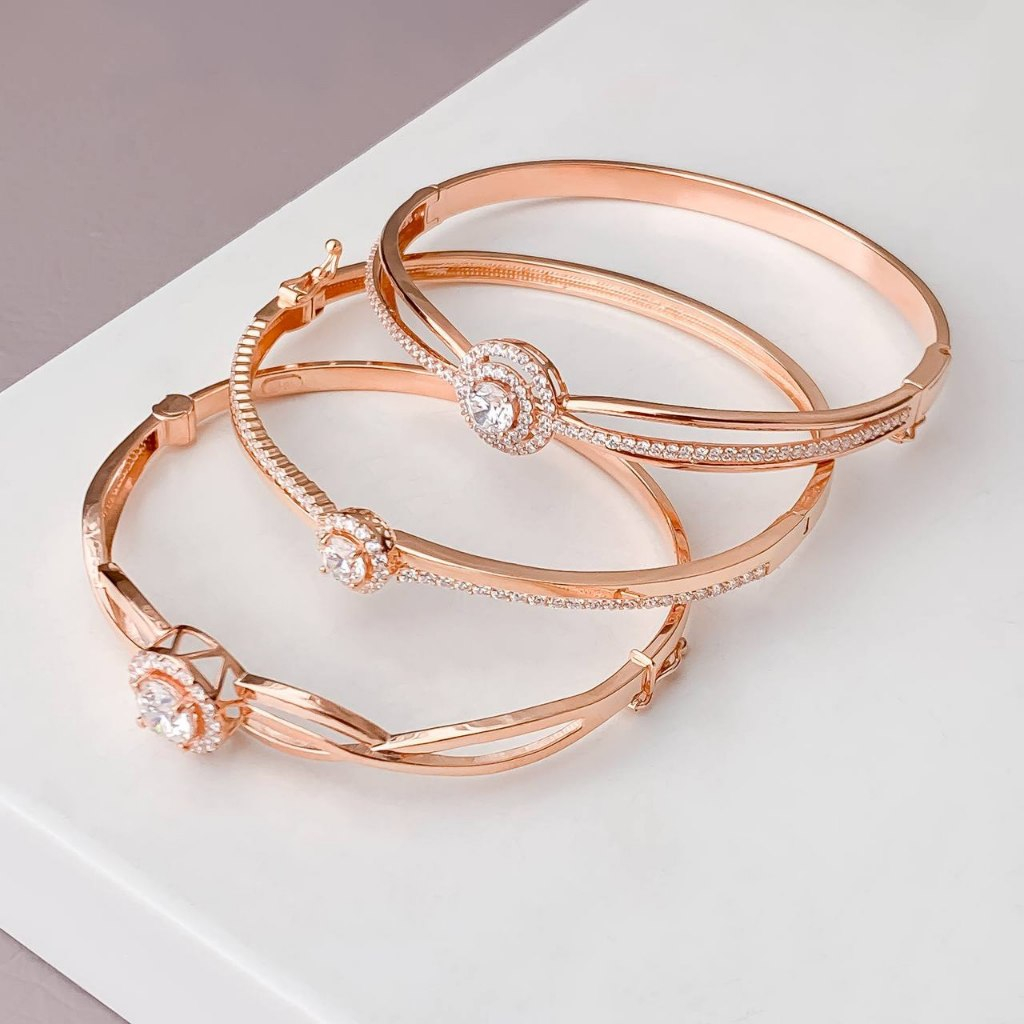 Jual MCG - Kadar Muda 8K - Yellow Gold For Bangle- Gelang Model Oval ...