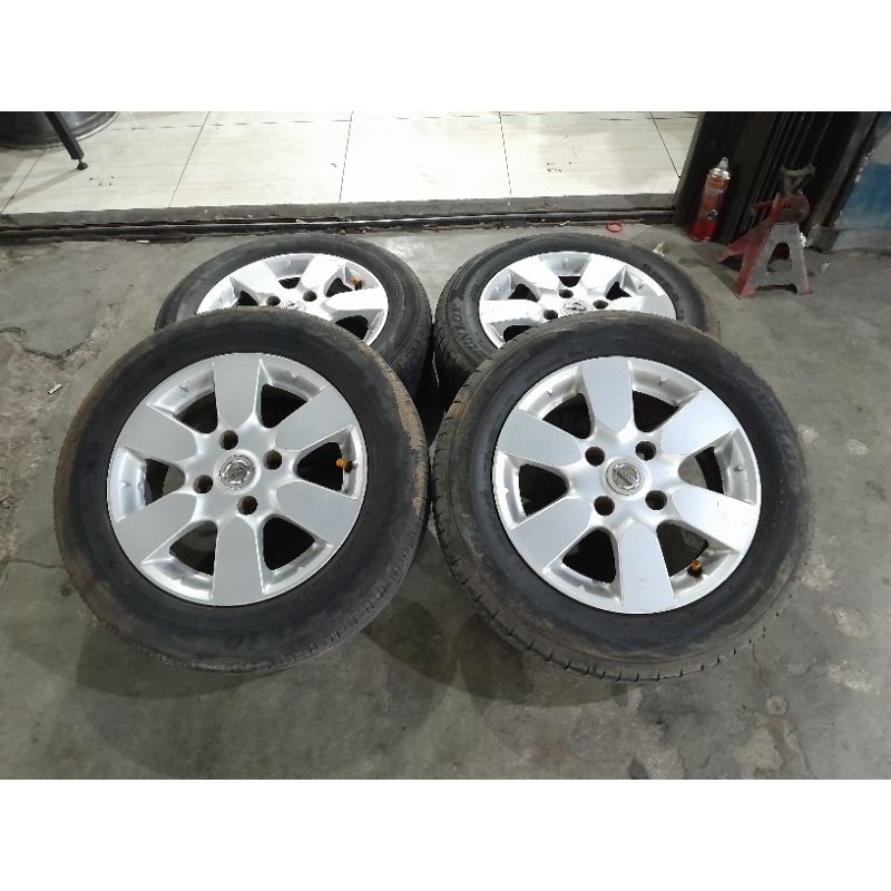 Jual VELG SEKEN COPOTAN STD LIVINA R15X5,5 PCD 4X114 ET 45 PLUS BAN COCOK BUAT AVANZA LIVINA ...