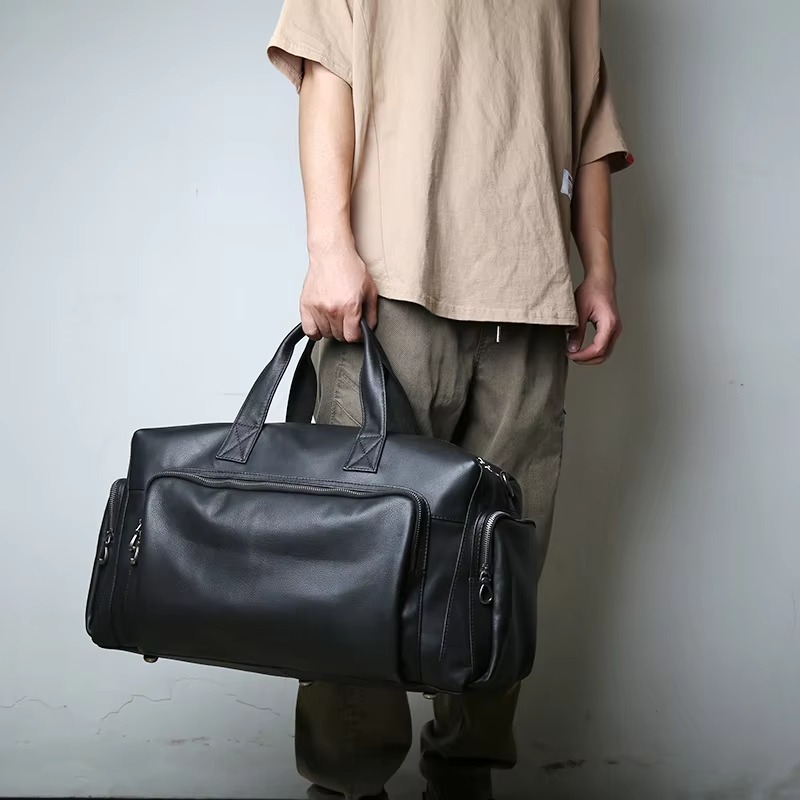 Jual Tas Koper Pria Kulit Tas Travel Genggam Pria Kapasitas Besar Kulit ...