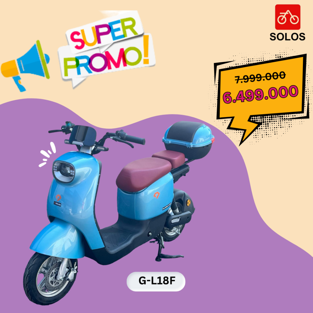 Jual Sepeda Listrik Solos Type G-L18F Solusi Berkendara Ramah ...