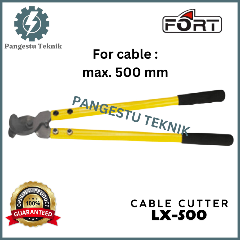 Jual Cable Cutter LX-500 (max. kabel 500 mm) / Pengupas Kabel 35mm ...