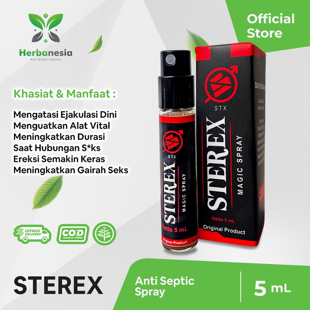 Jual Sterex Spray Magic Minyak Pijat Pria Asli | Shopee Indonesia