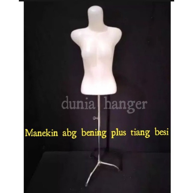Jual Manekin tiang besi (patung setengah badan) Second | Shopee Indonesia