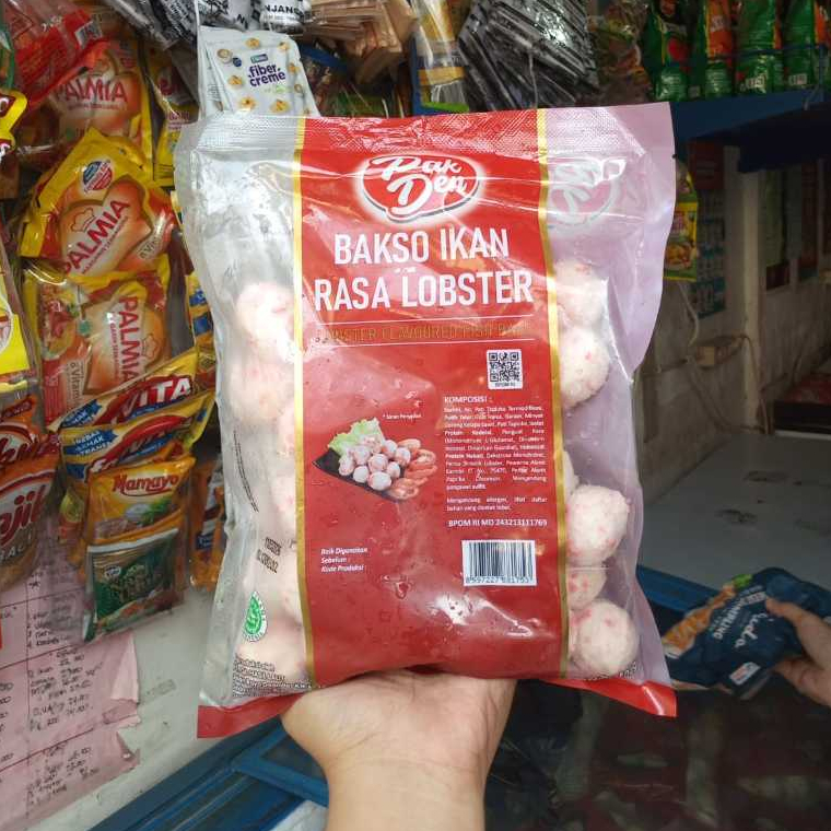 Jual Pak Den Bakso Ikan Rasa lobster 500gr | Shopee Indonesia