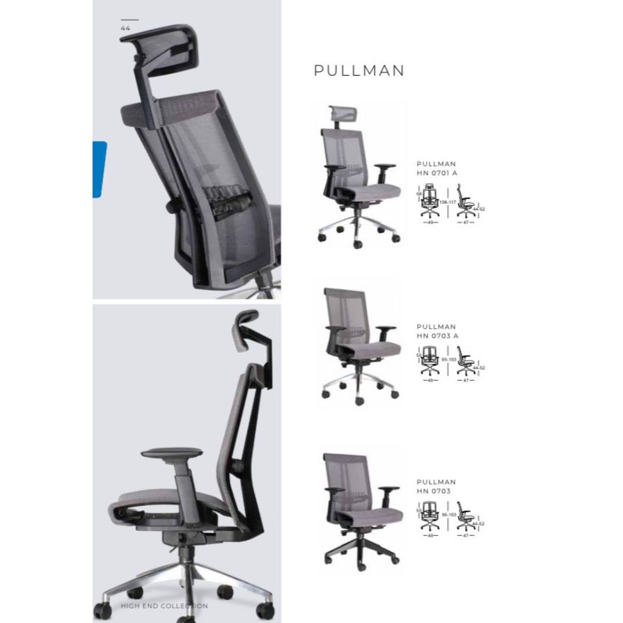 Jual Kursi Kantor Chairman PULLMAN HN 0701 A 0703 A 0703 | Shopee Indonesia
