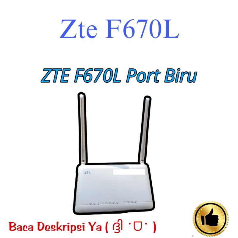 Jual ZTE f670L Port Biru | Shopee Indonesia