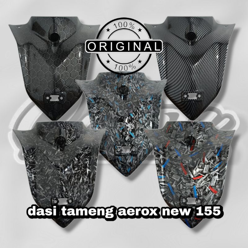 Jual dasi tameng panel cober front dudukan plat aerox new 155 BBP carbon wtp celup | Shopee ...