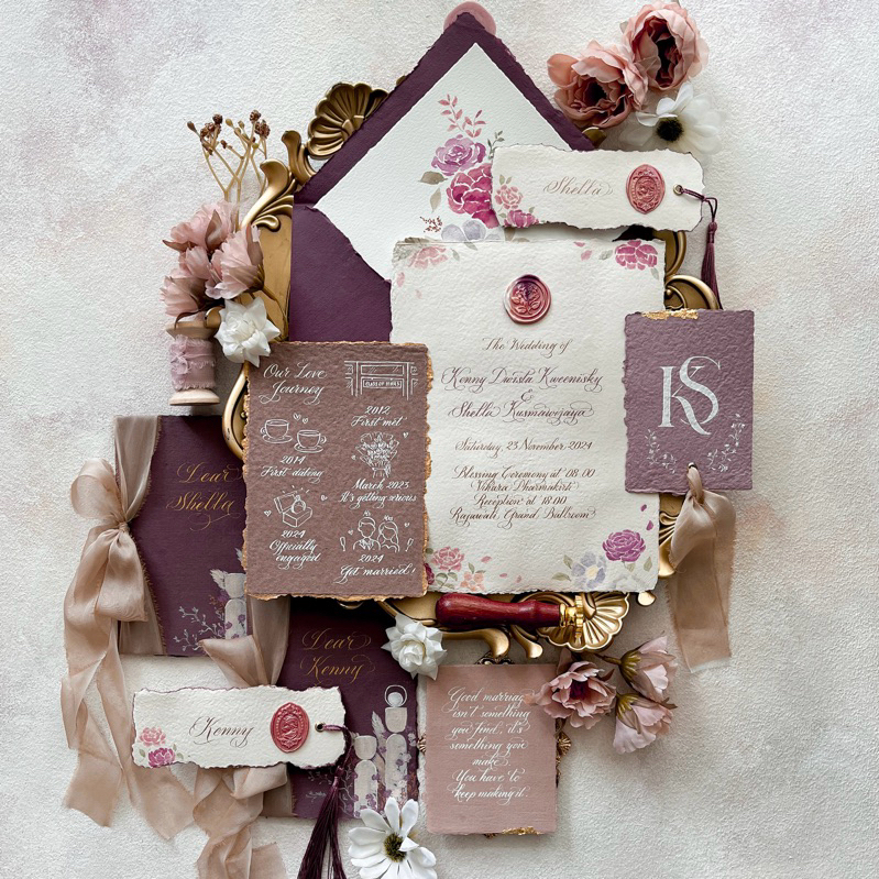 Jual Urgent Order - Sapphire Package - Wedding Keepsake , Wedding ...