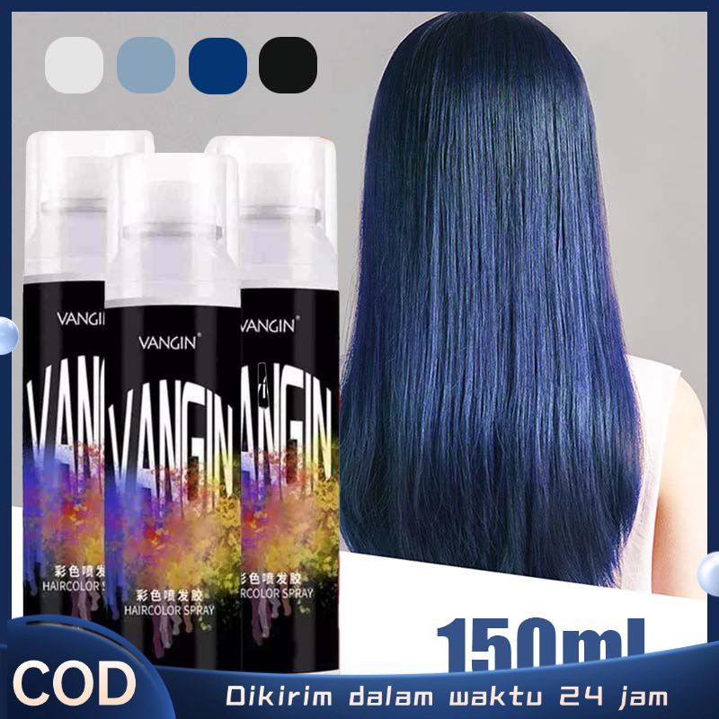 Jual 150ml Hair Color Spray Non Permanent Spray Warna Rambut Non ...
