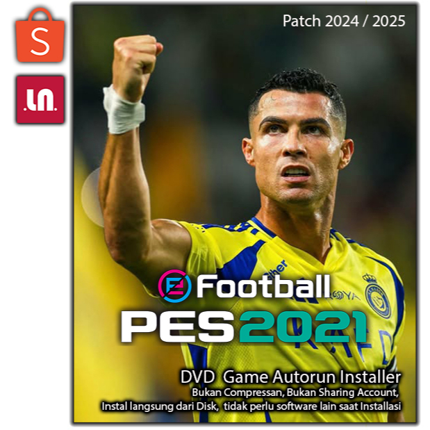 Jual Pro Evolution Soccer 2021 - PES2021 - Latest Update - PC DVD Game ...