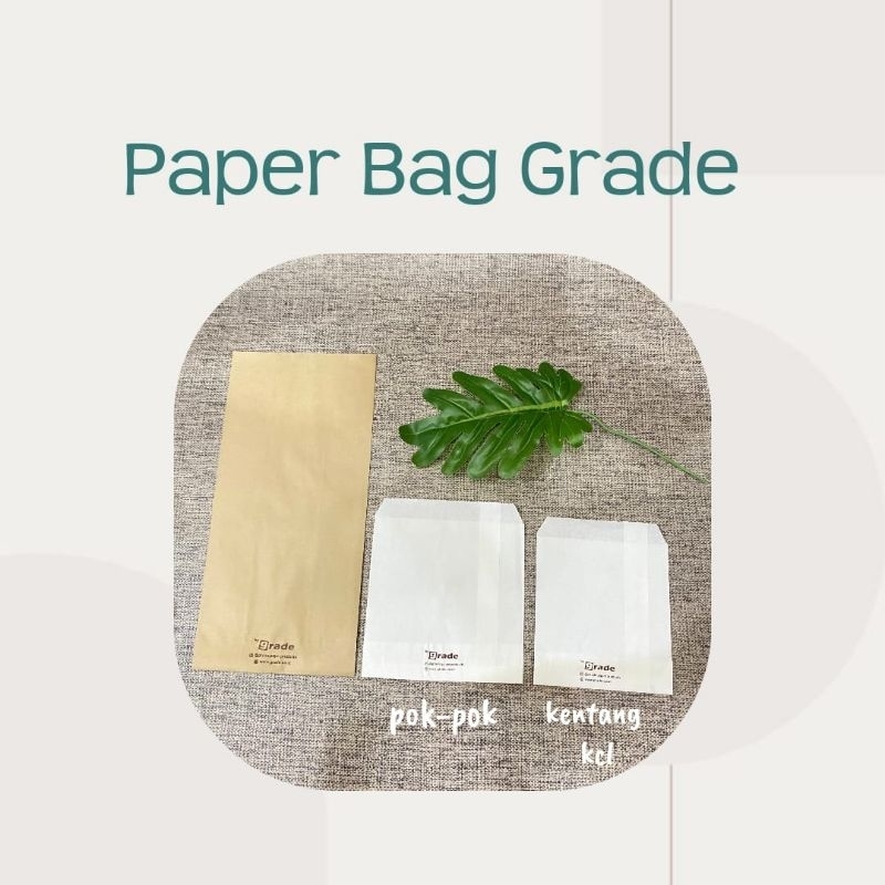 Jual Paper Bag Grade [ISI 100 Lbr] | Shopee Indonesia
