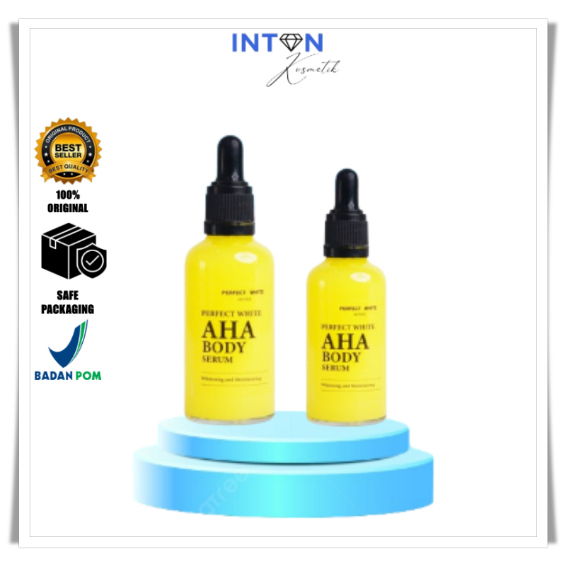 Jual PERFECT WHITE AHA BODY SERUM 50 ml & 100 ml | Aha Body Whitening and Moisturizing | Hand ...