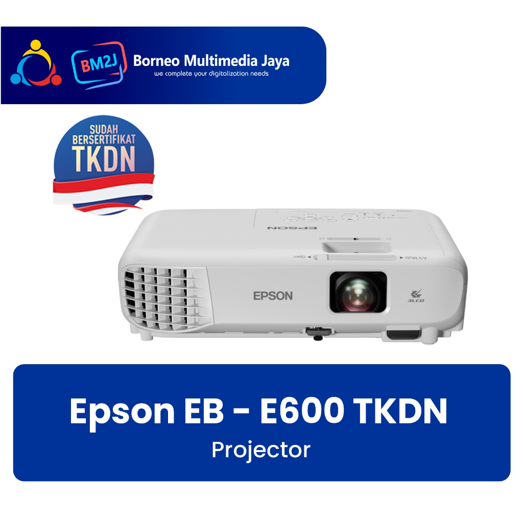 Jual Epson EB-E600 XGA 3LCD TKDN Certified Projector | Shopee Indonesia