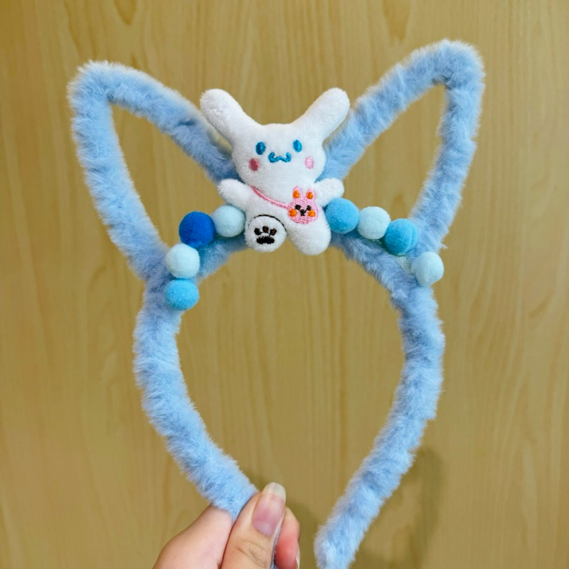 Jual Bando Headband Plush bulu Sanrio Bando Sanrio Kuromi Melody ...