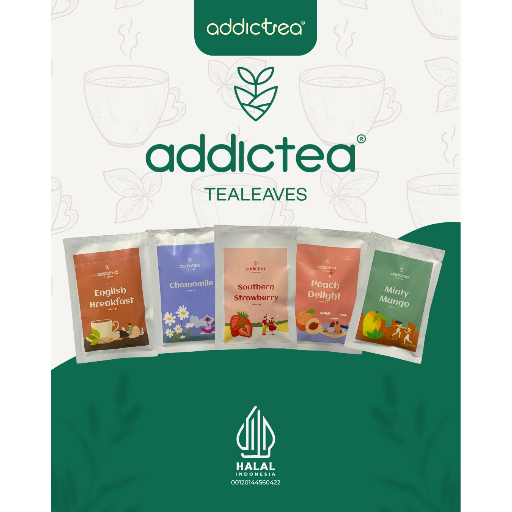 Jual Addictea Specialtea Leaves Green Tea Black Tea Kemasan Sample 4 ...
