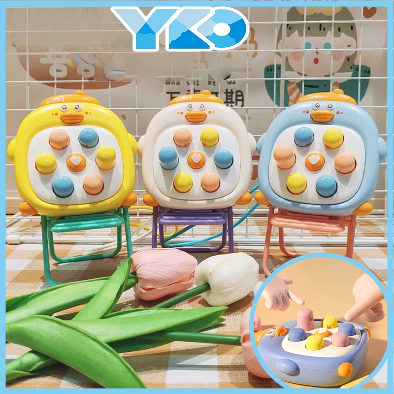 Jual YKO Whack-a-Mole Pop It Game Elektronik Mini Pop Push Game Kartun ...
