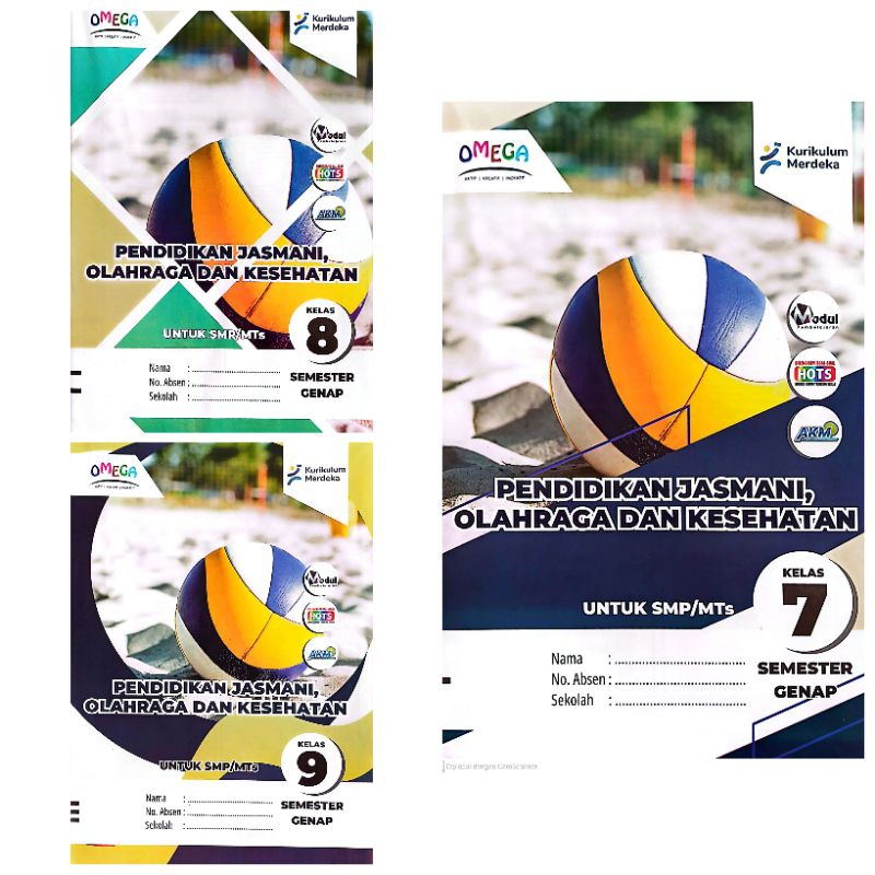 Jual LKS SMP MTS PENJASKES PJOK KELAS 7 8 9 KURIKULUM MERDEKA SEMESTER 2 TA.24-25 | OMEGA ...