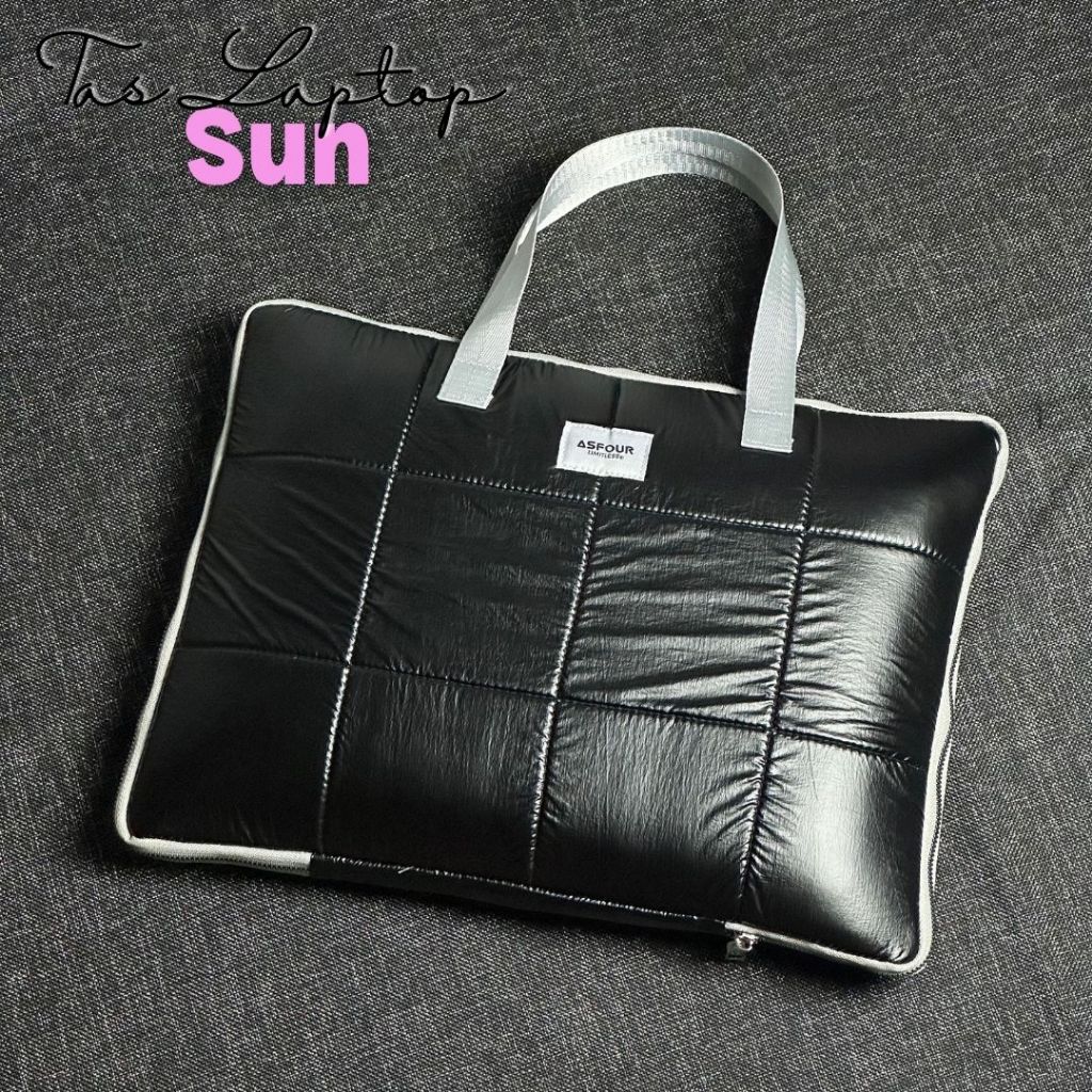 Jual Asfour Sun - Tas Laptop 16 inch Tas Puffy Parasut Case Laptop ...