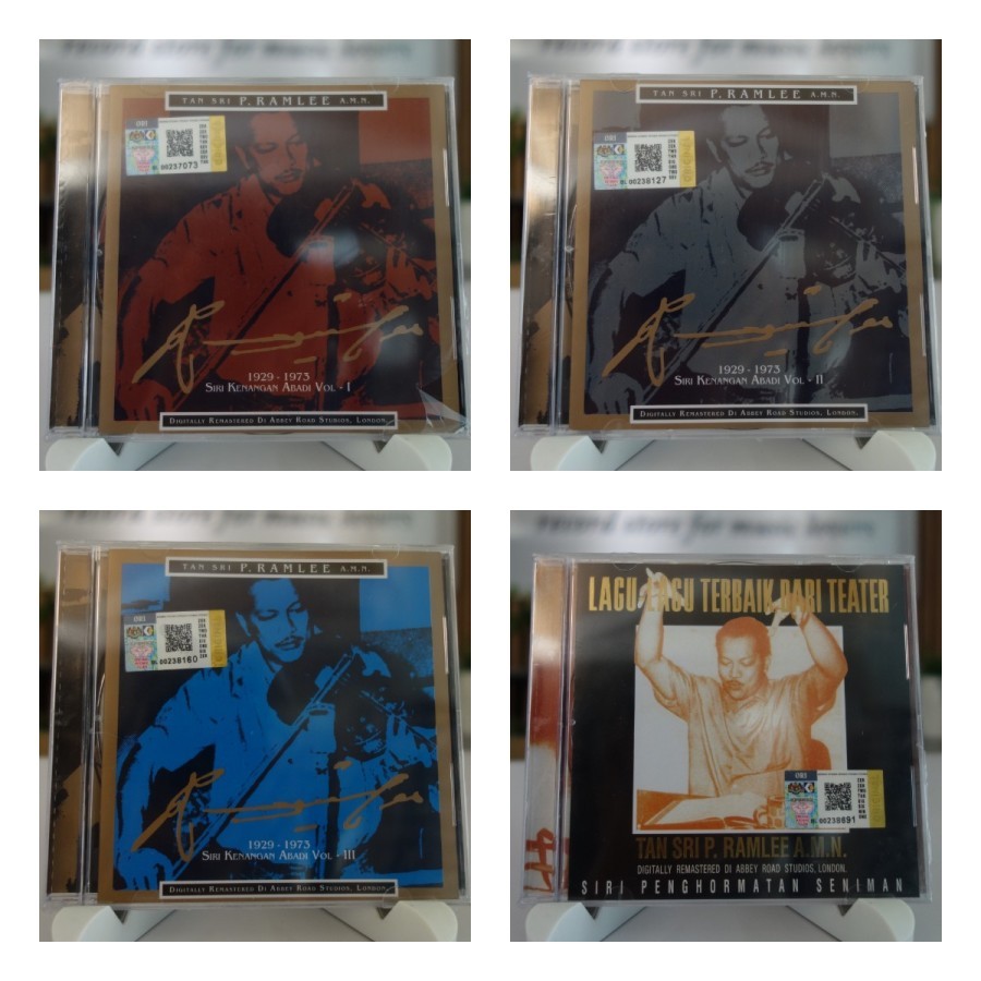 Jual CD Tan Sri P. Ramlee - Album Cek Varian / Barcode Album Audio Music | Shopee Indonesia