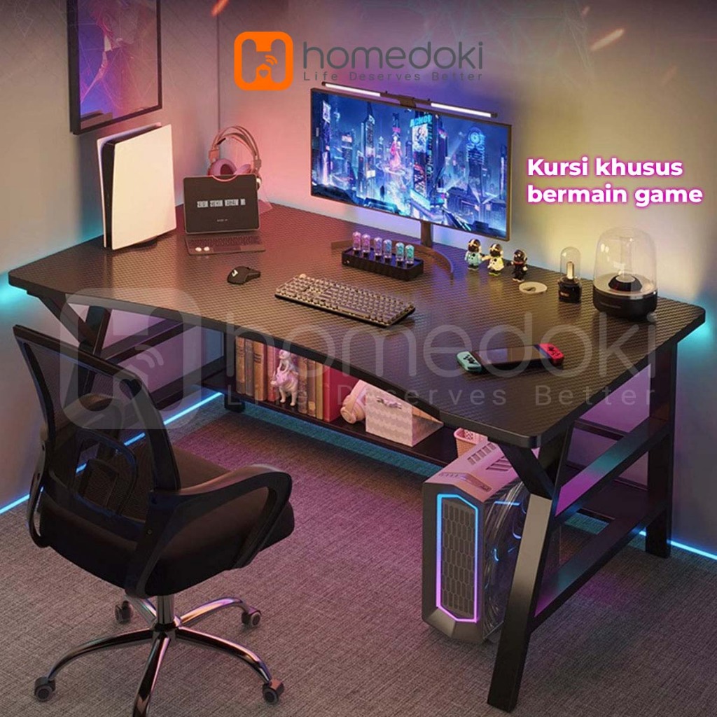 Jual Homedoki Meja Komputer / Meja Kerja / Meja Kantor Minimalis / Meja Belajar / Meja PC ...