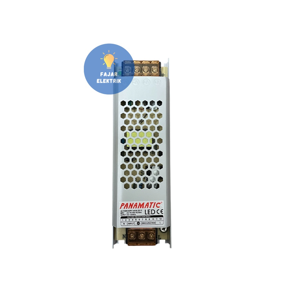 Jual Power Supply Slim 10A 12V Travo Led 10 Ampere | Shopee Indonesia