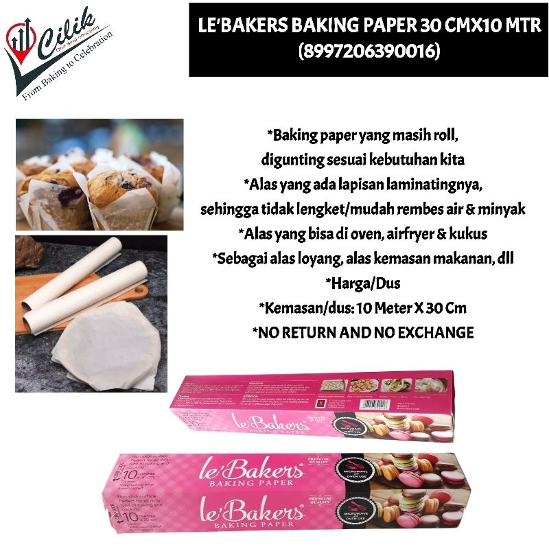 Jual parchment paper alas kertas laminasi silikon baking paper roll ...