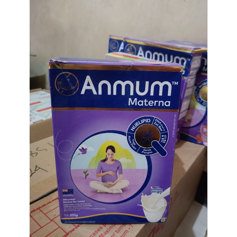 Jual Anmum Materna Susu Nutrisi Ibu Hamil Vanilla 200g | Shopee Indonesia