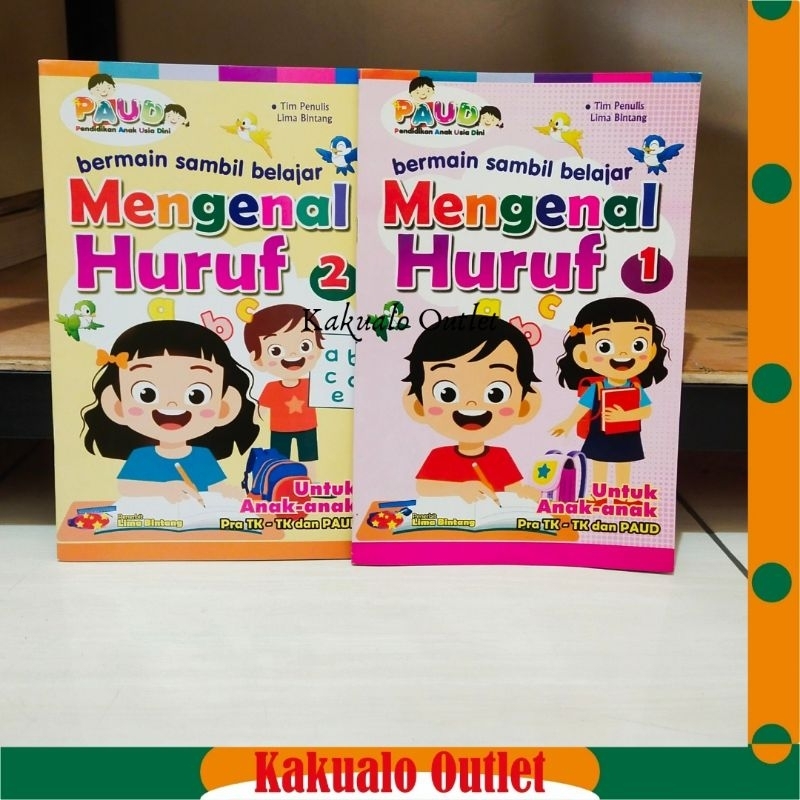 Jual Bermain Sambil Belajar Mengenal Huruf Untuk Anak-anak Pra TK - TK - PAUD | Shopee Indonesia