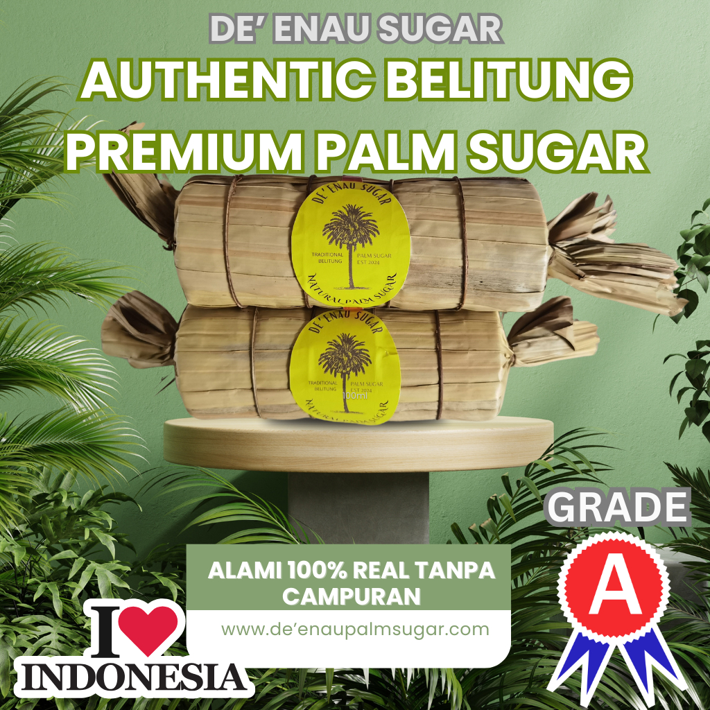 Jual De'Enau Sugar Authentic Belitung Premium Palm/GULA AREN BELITUNG ...
