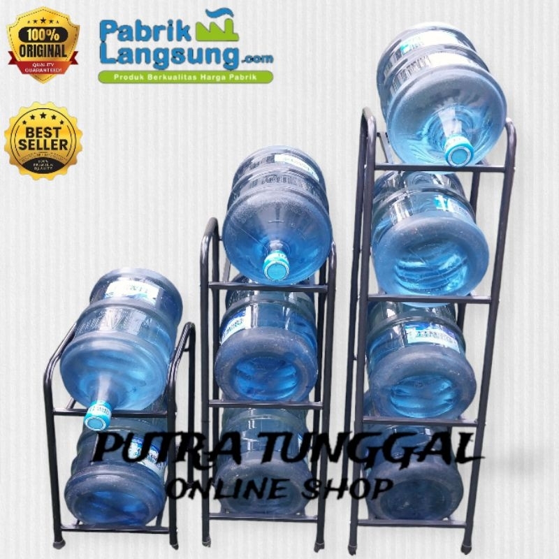 Jual Rak galon 2/3/4 susun full besi | Shopee Indonesia