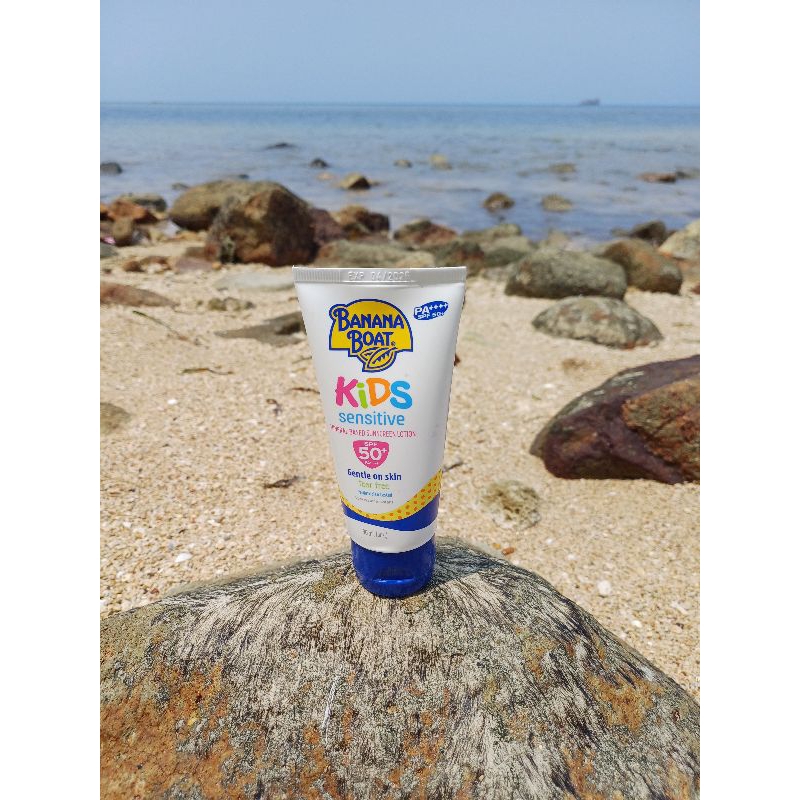 Jual Banana Boat Kids Sensitive SPF 50+ 90mL Sunscreen Anak Children ...