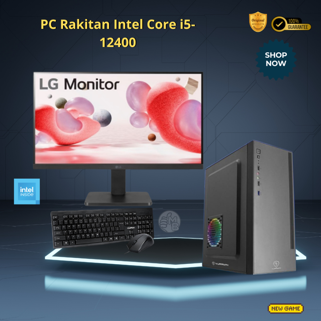 Jual PC Rakitan Intel Core i5 Gen 12 Fullset | Shopee Indonesia