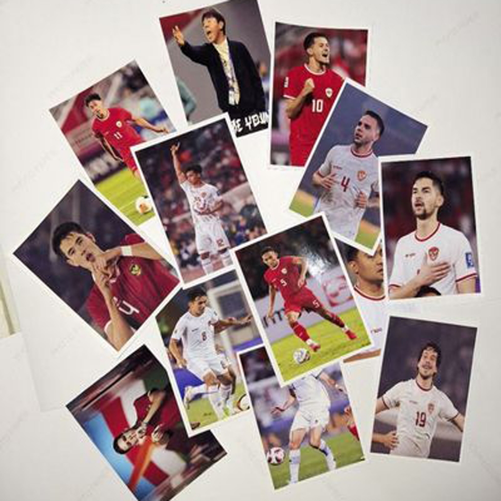 Jual STIKER BOLA TIMNAS INDONESIA 15 PCS TERBARU 2024 FULL SQUAD ...