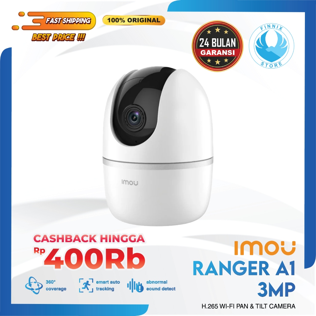 Jual Imou Ranger A1 3MP / 5MP Home Smart Wireless IP Camera CCTV Wifi Two Way Audio | Smart ...