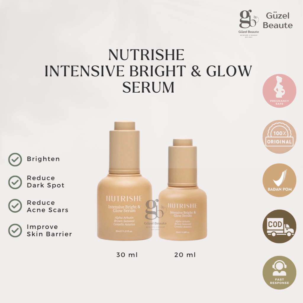 Jual NUTRISHE Intensive Bright & Glow Serum [NEW FORMULA] | Shopee Indonesia
