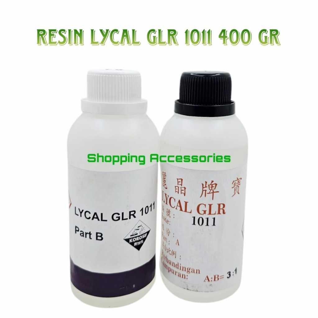 Jual Resin Bening Lycal Keras dgn Katalis - Lycal 1011 - 400gram ...